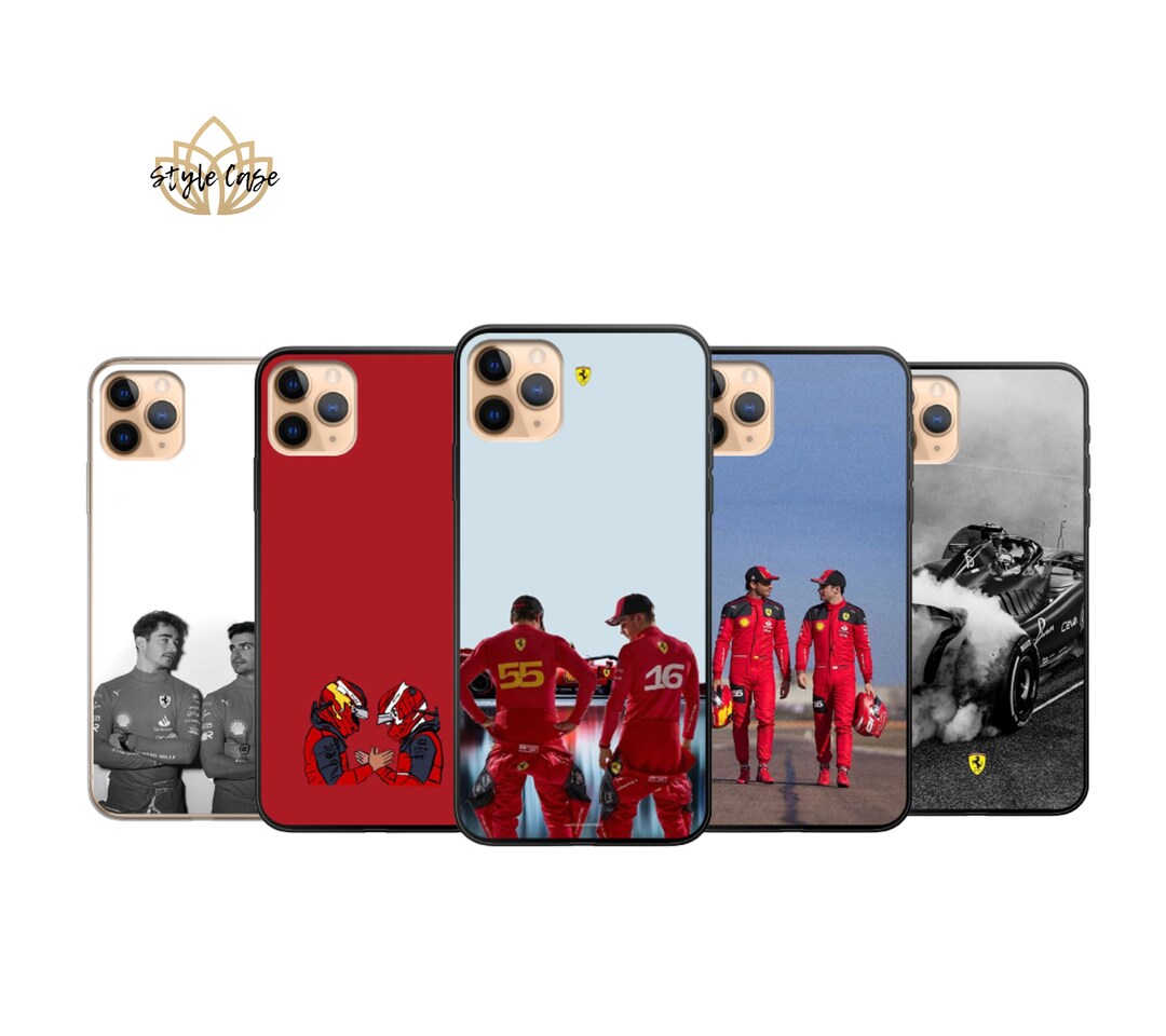 Ferrari F1 Phone Case: Leclerc & Sainz, Racing Fan Gift - Etsy
