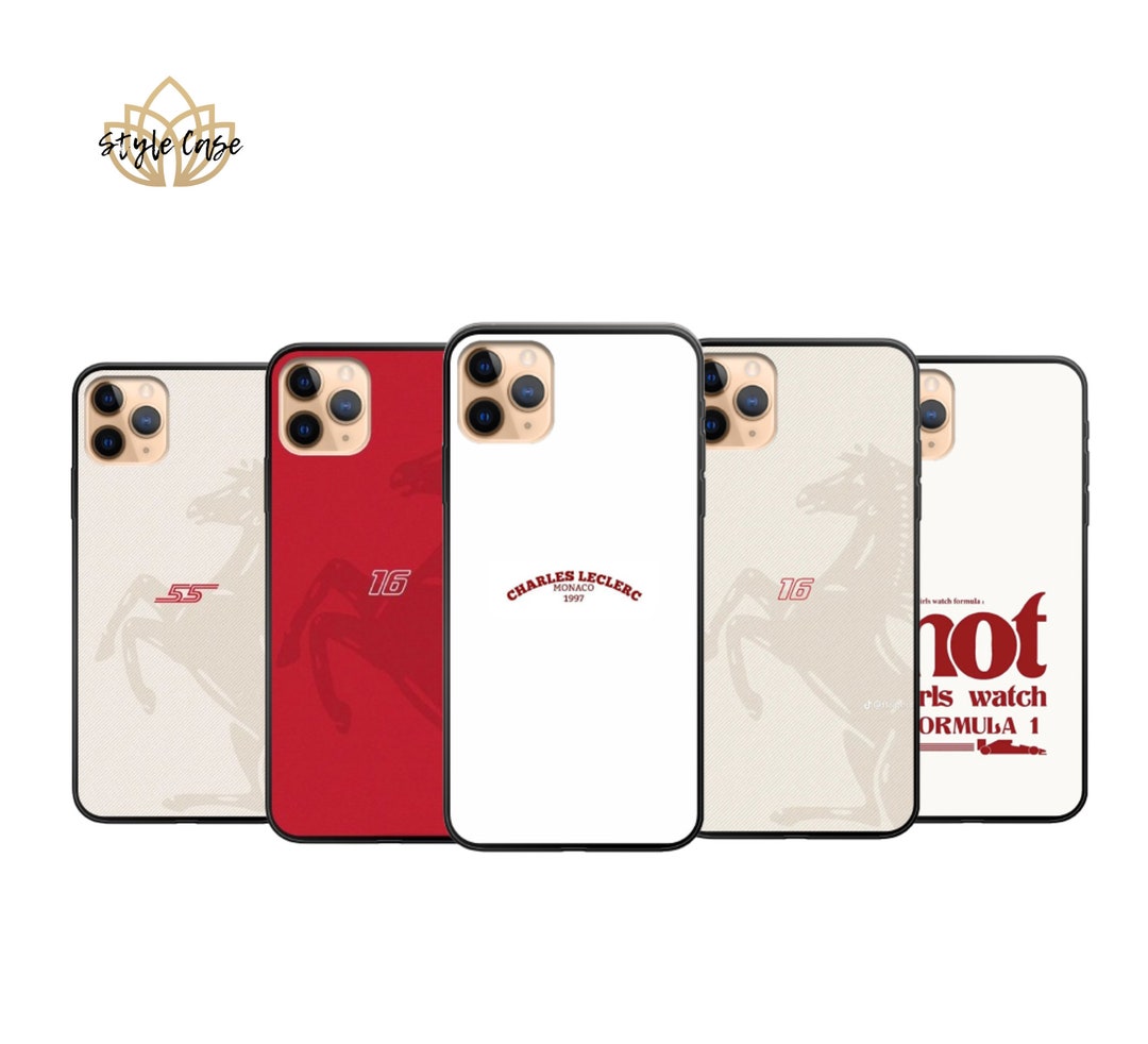 Formula 1 Phone Case Charles Leclerc Carlos Sainz iPhone 15 Phone Case ...