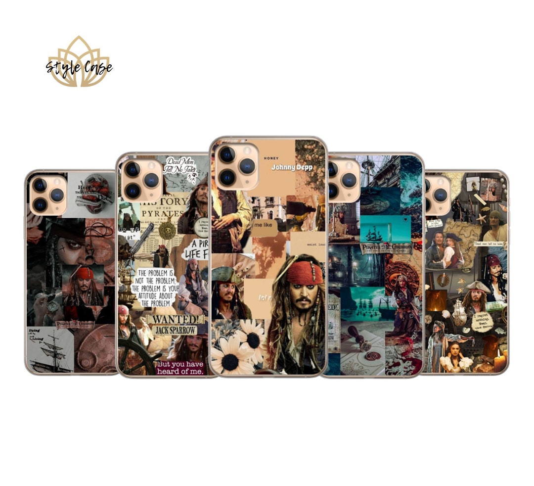 Disney Pirates of the Caribbean iPhone Phone Case, Jack Sparrow Johnny ...