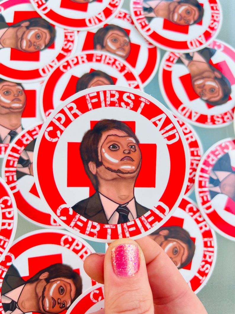 CPR Certified Sticker - Etsy