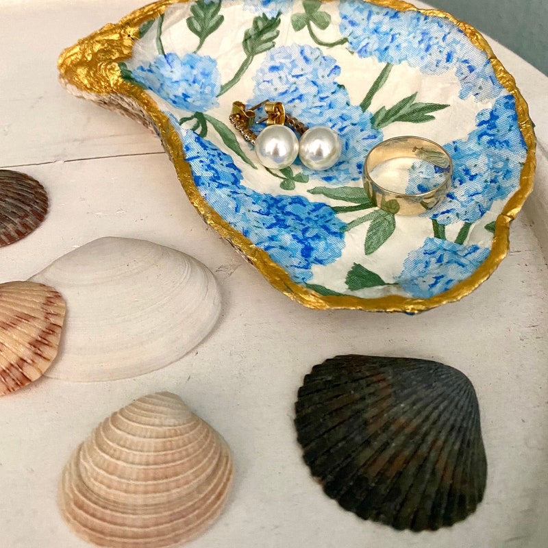 Oyster Shell Jewelry Dish - Etsy
