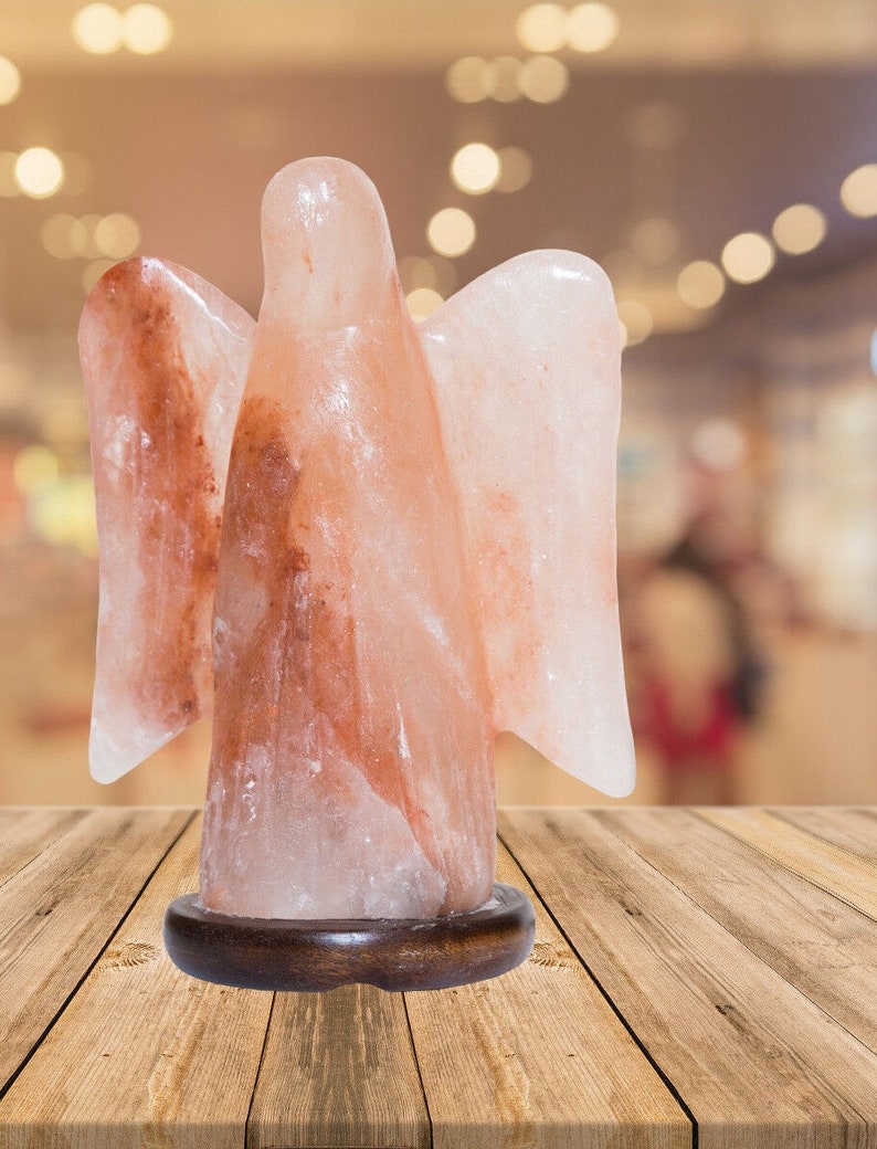 Himalayan Salt Rock Crystal Lamp Pink Light Healthy 100% Authentic ...