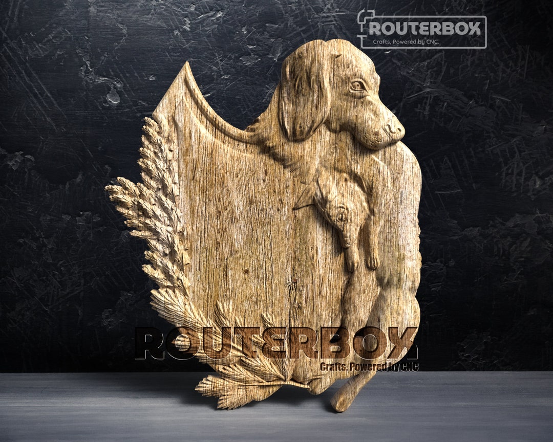 Hunter's Creative Gift: Dog and Prey Photo Frame STL Cnc Router Files ...