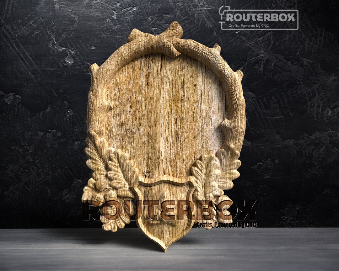 Tree Branch Mirror Photo Frame: Ideal for Hunters & Nature Lovers - Cnc ...