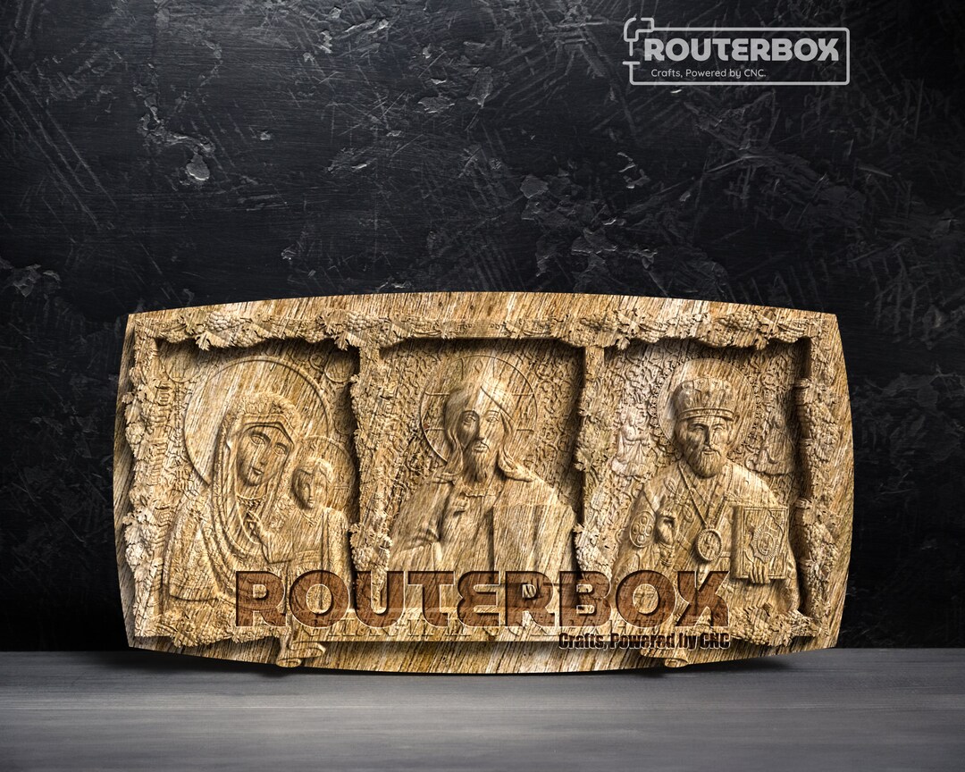 Buy Explore Faith With 3D STL Models: Holy Book, Virgin Mary, Jesus ...