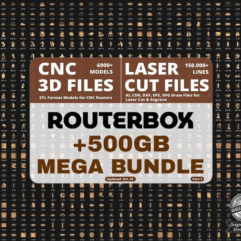 3d Models Cnc - Etsy