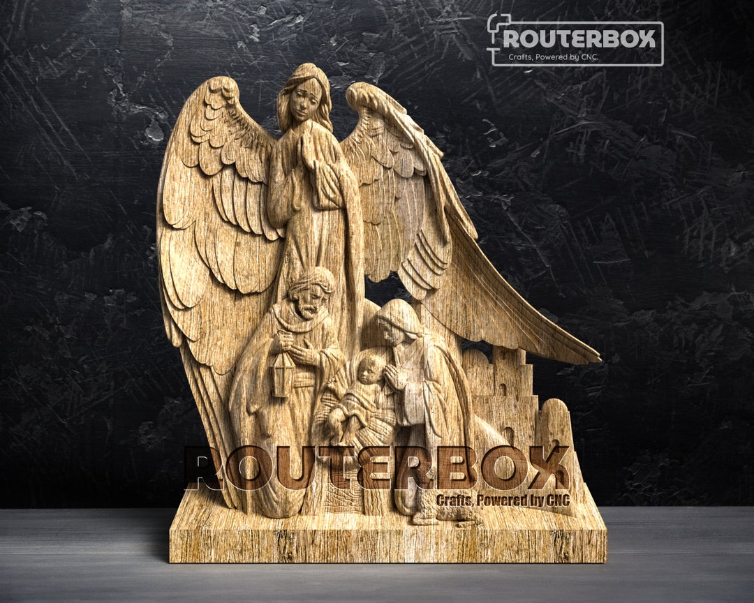 Embrace the Sacred Moment: Birth of Jesus Christ in a Graceful Virgin ...