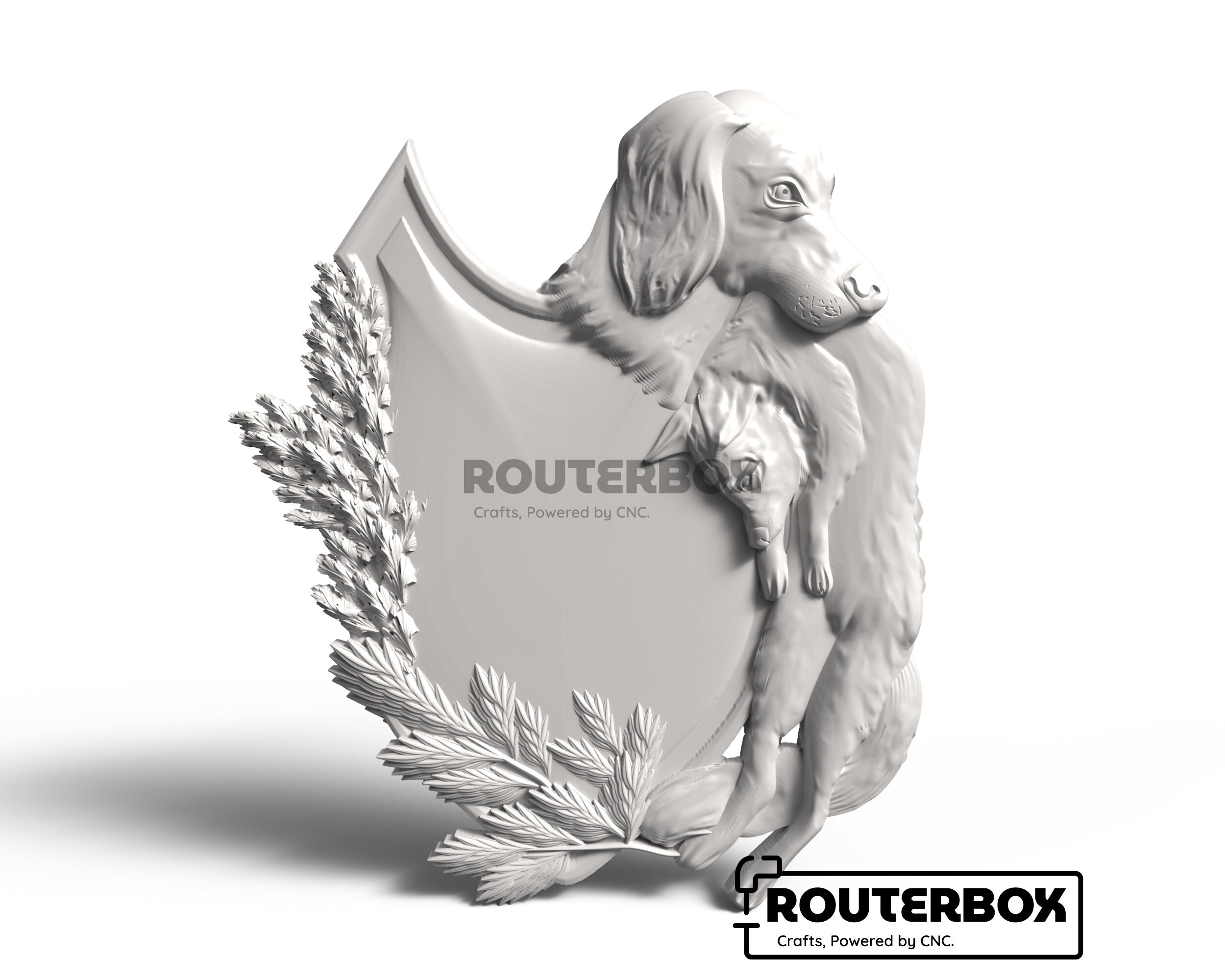 Hunter's Creative Gift: Dog and Prey Photo Frame STL Cnc Router Files ...