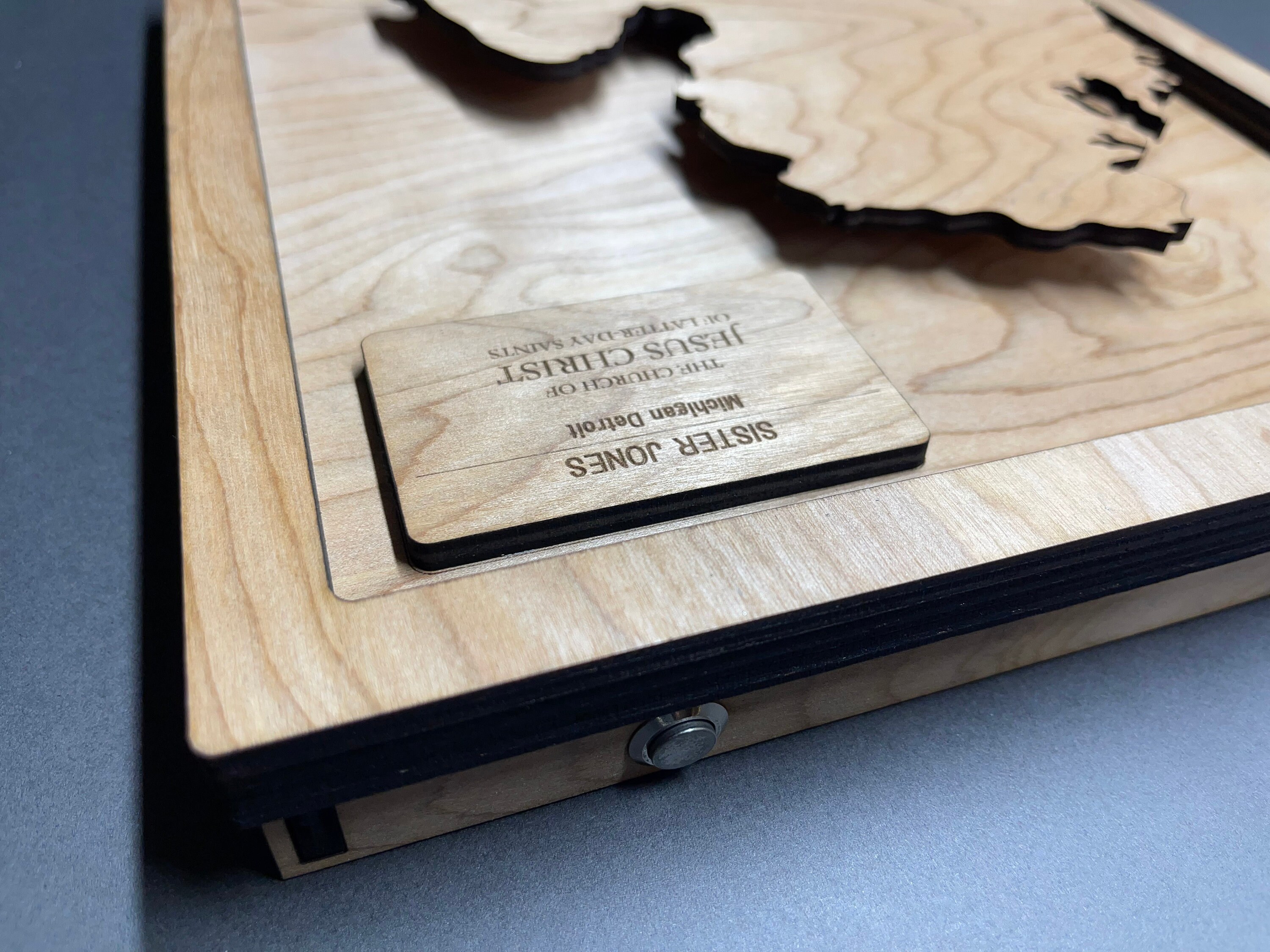 Backlit LDS Mission Call Placard Custom - Etsy