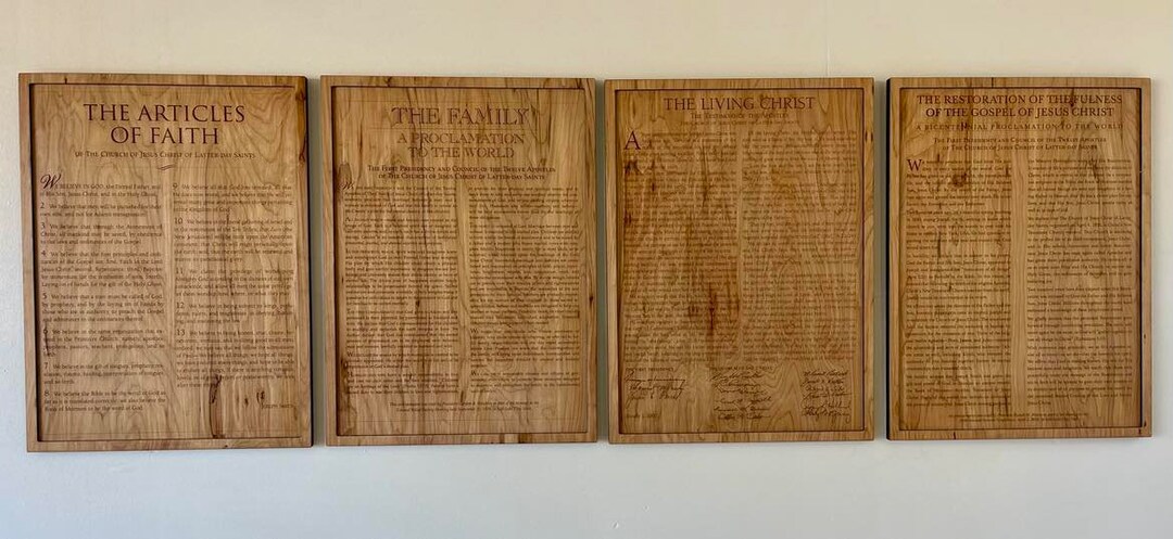 LDS Proclamation Bundle - Etsy