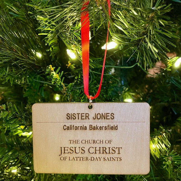 Missionary Tag - Etsy