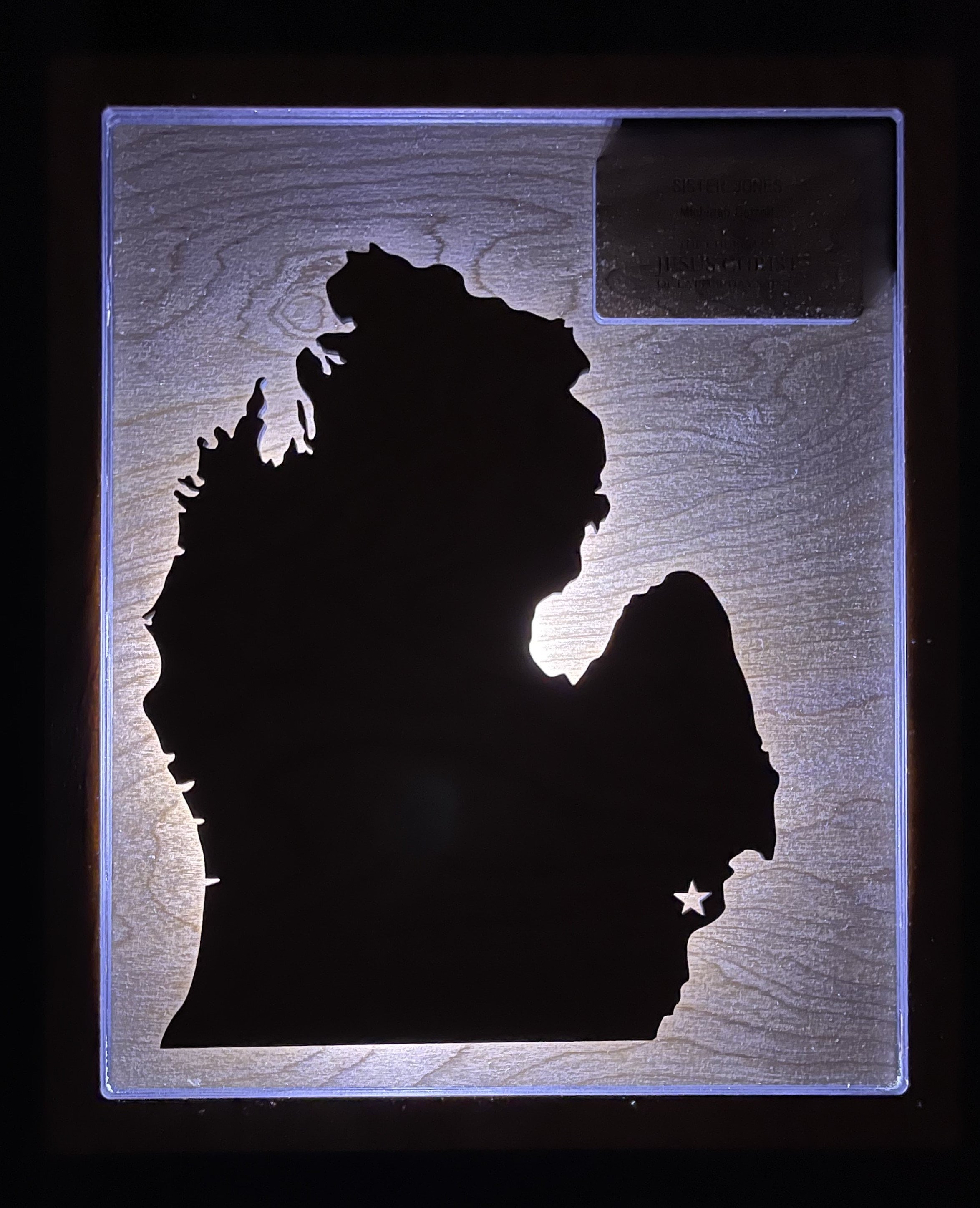 Backlit LDS Mission Call Placard Custom - Etsy