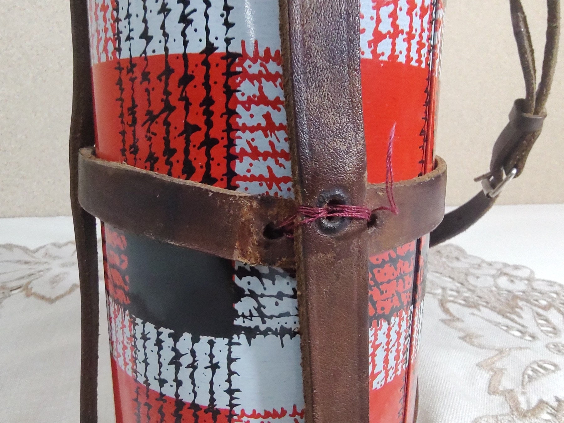Vintage Thermos - Thermos With Strap - Thermos for Hot and Cold Drinks ...