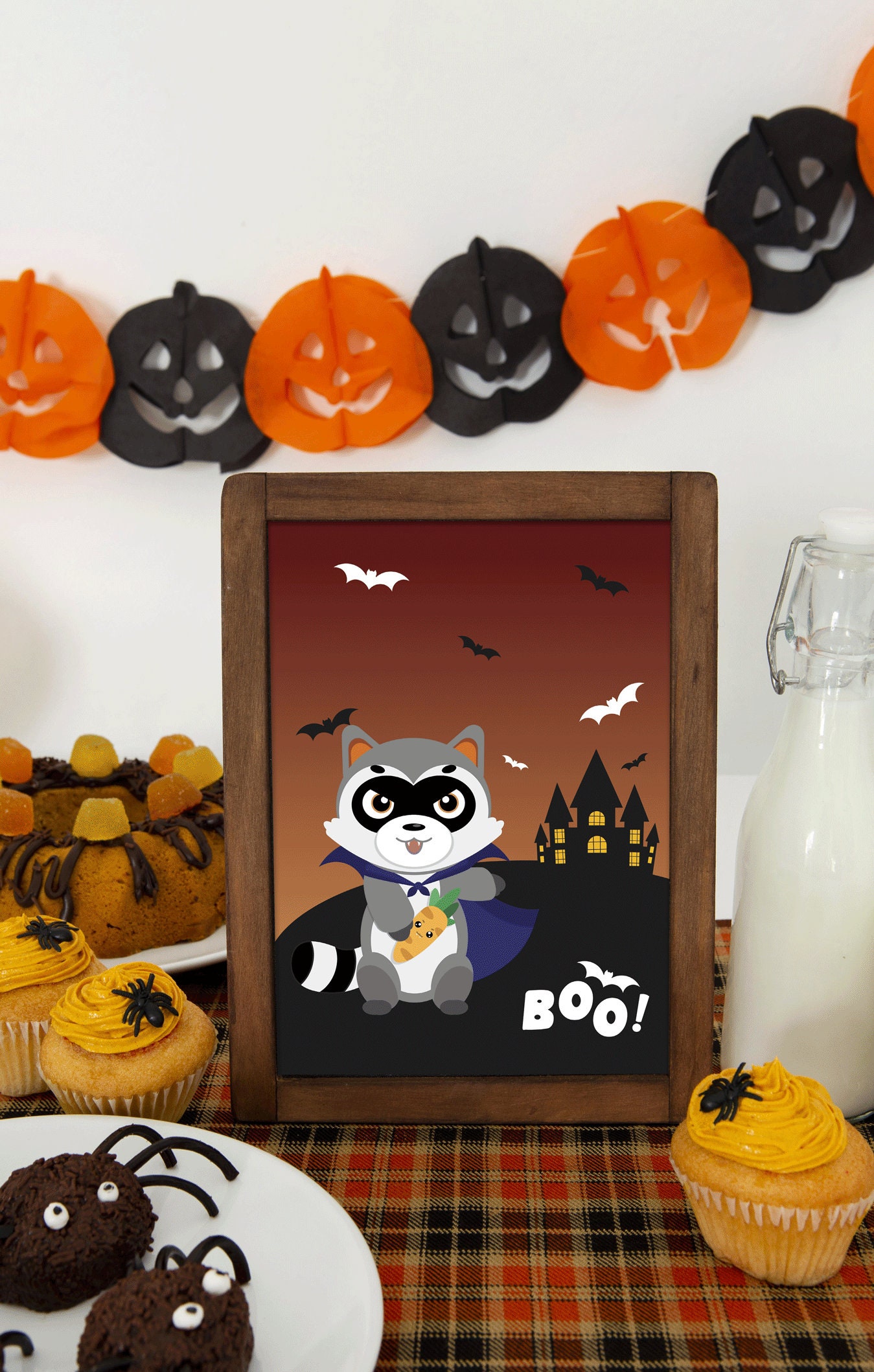 Halloween Poster Set, Printable Halloween Posters, Halloween Décor ...