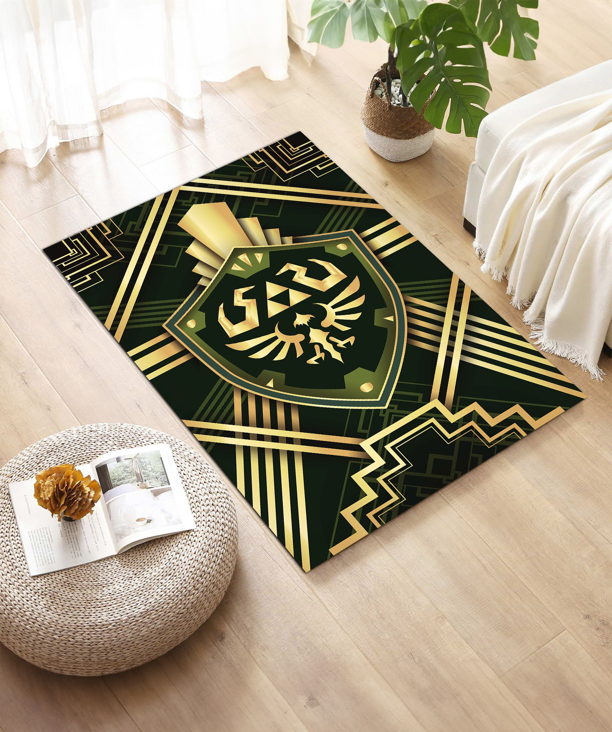 Zelda Rug, Twilight Princess Rug, Midna Rug, Princess Zelda Rug, the ...