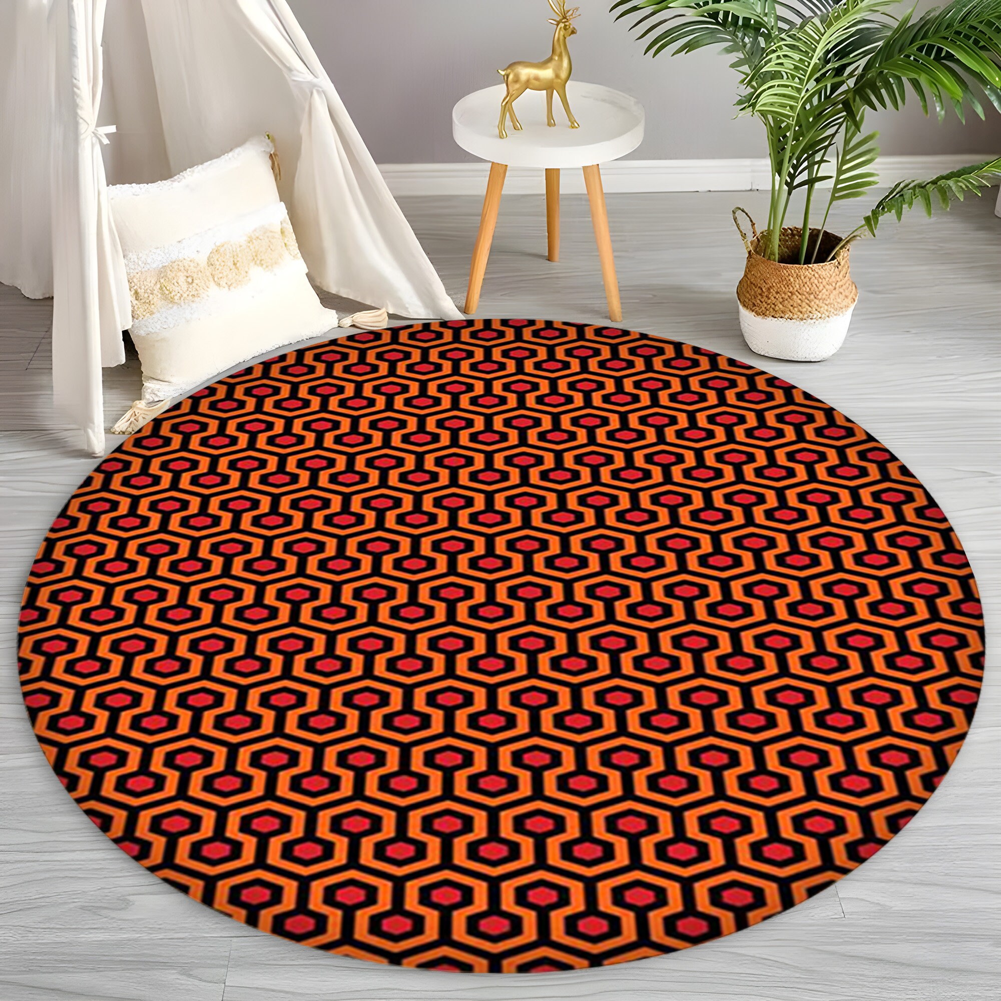Shining Rug, Shining Round Rug, Overlook Hotel Rug, Hotel Rug, the ...
