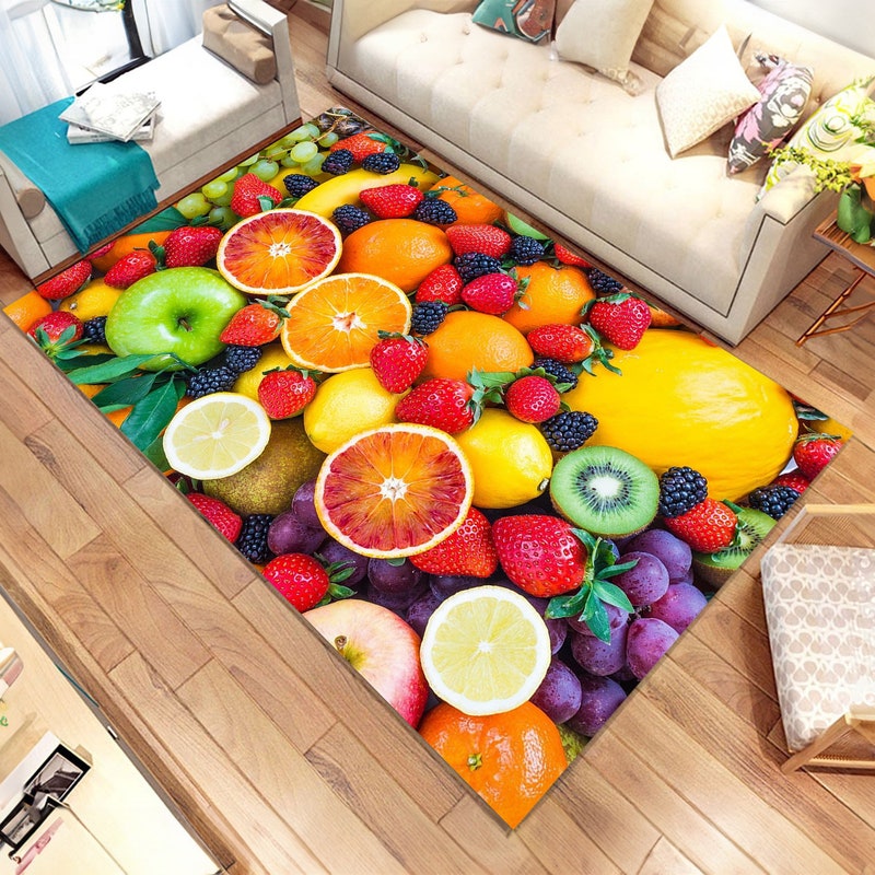 Strawberry Rug - Etsy