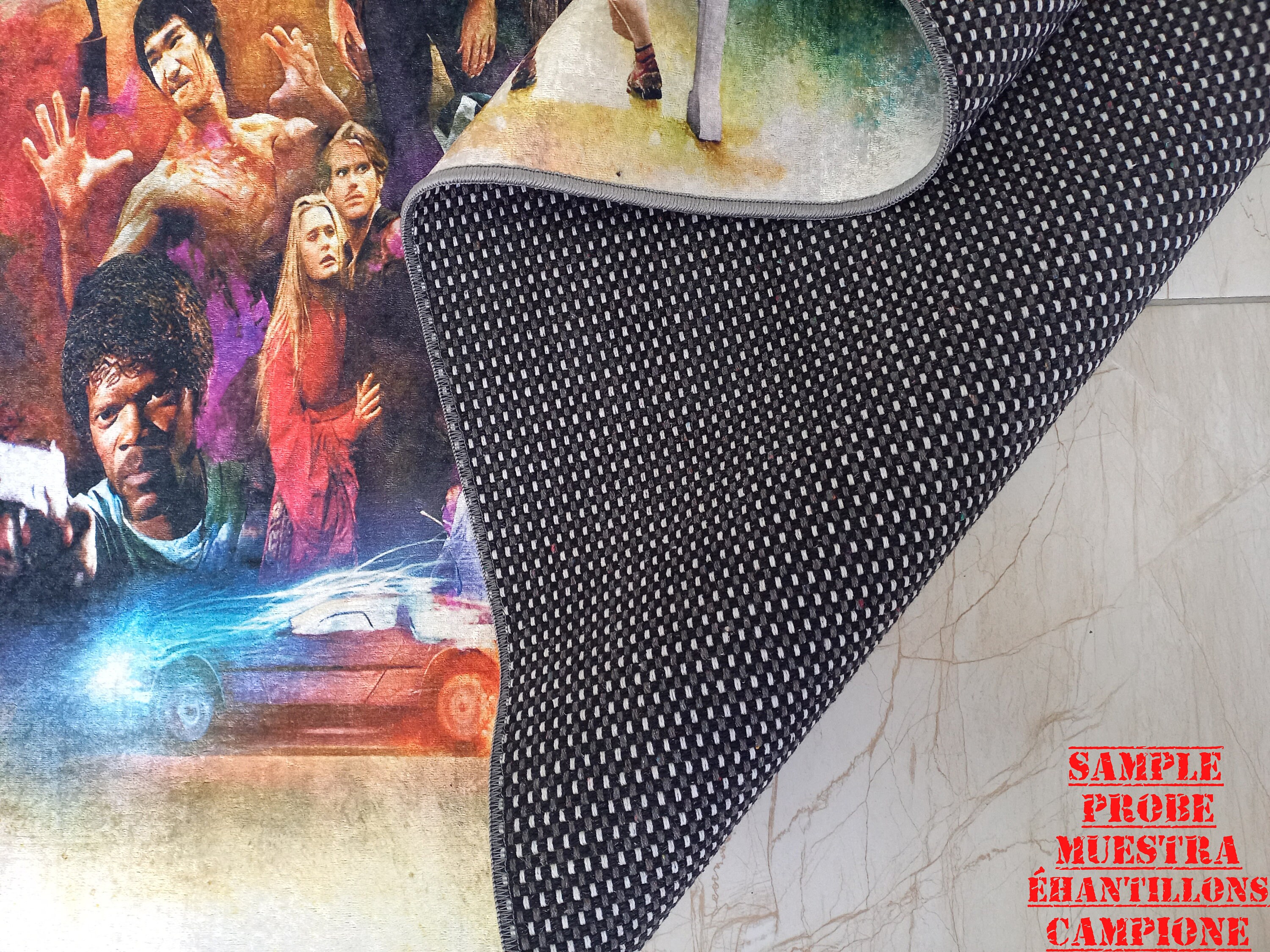 Scarface Rug Tony Montana Rug Mafia Rug Gangster Rug Lilac - Etsy