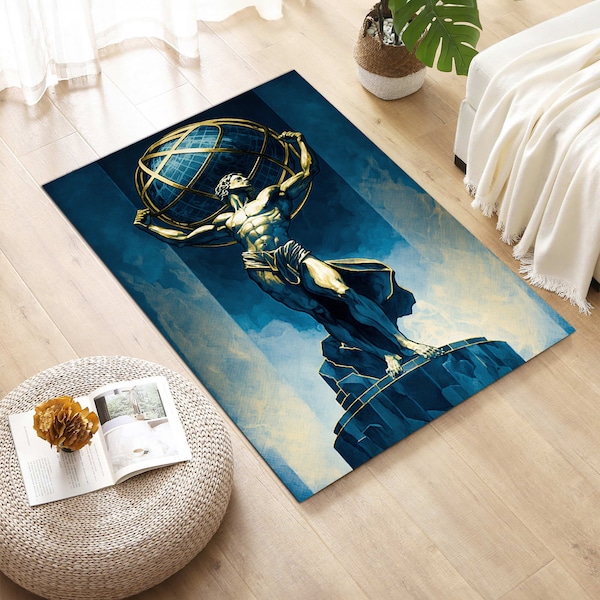 Blue Atlas Atlantis - Etsy