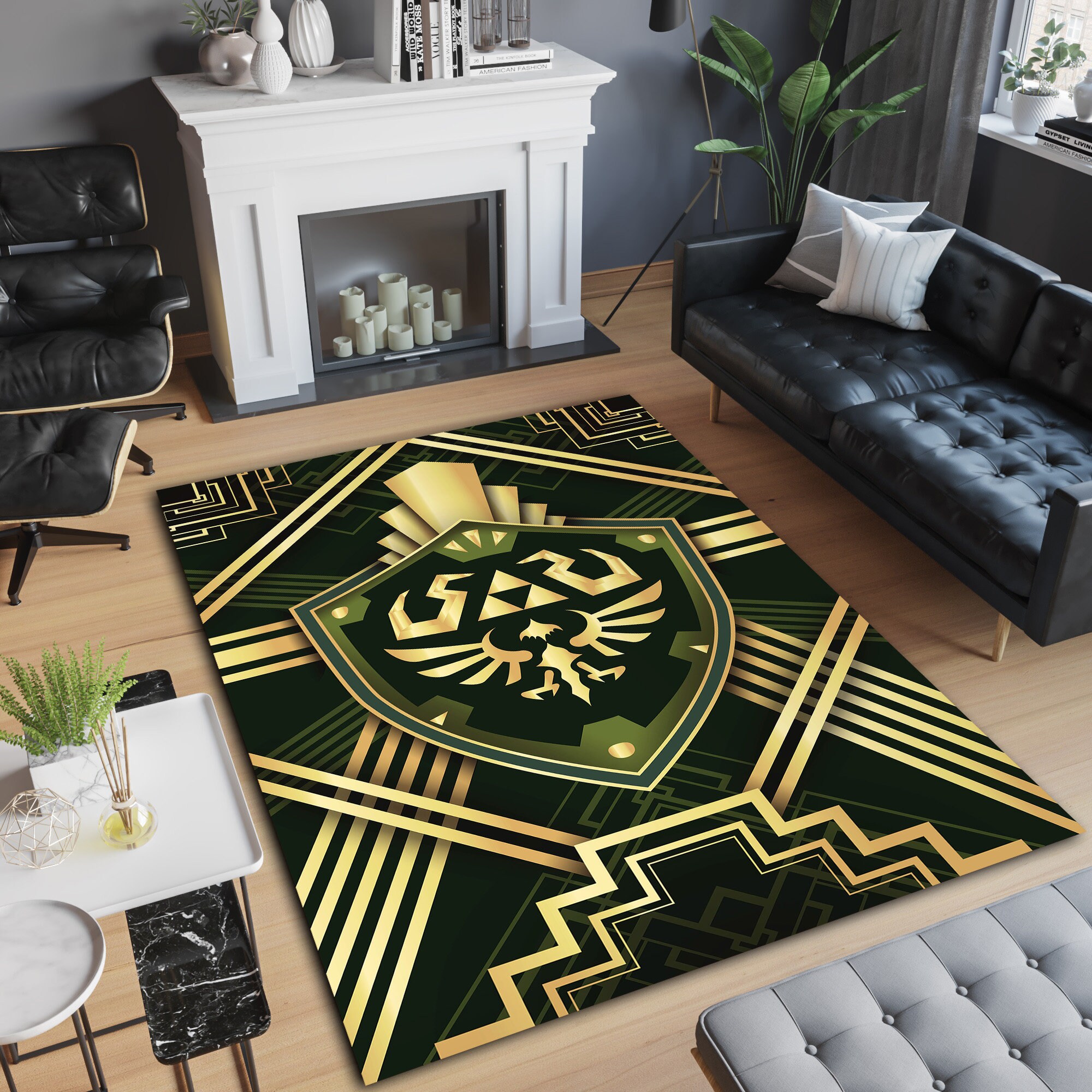Zelda Rug, Twilight Princess Rug, Midna Rug, Princess Zelda Rug, the ...