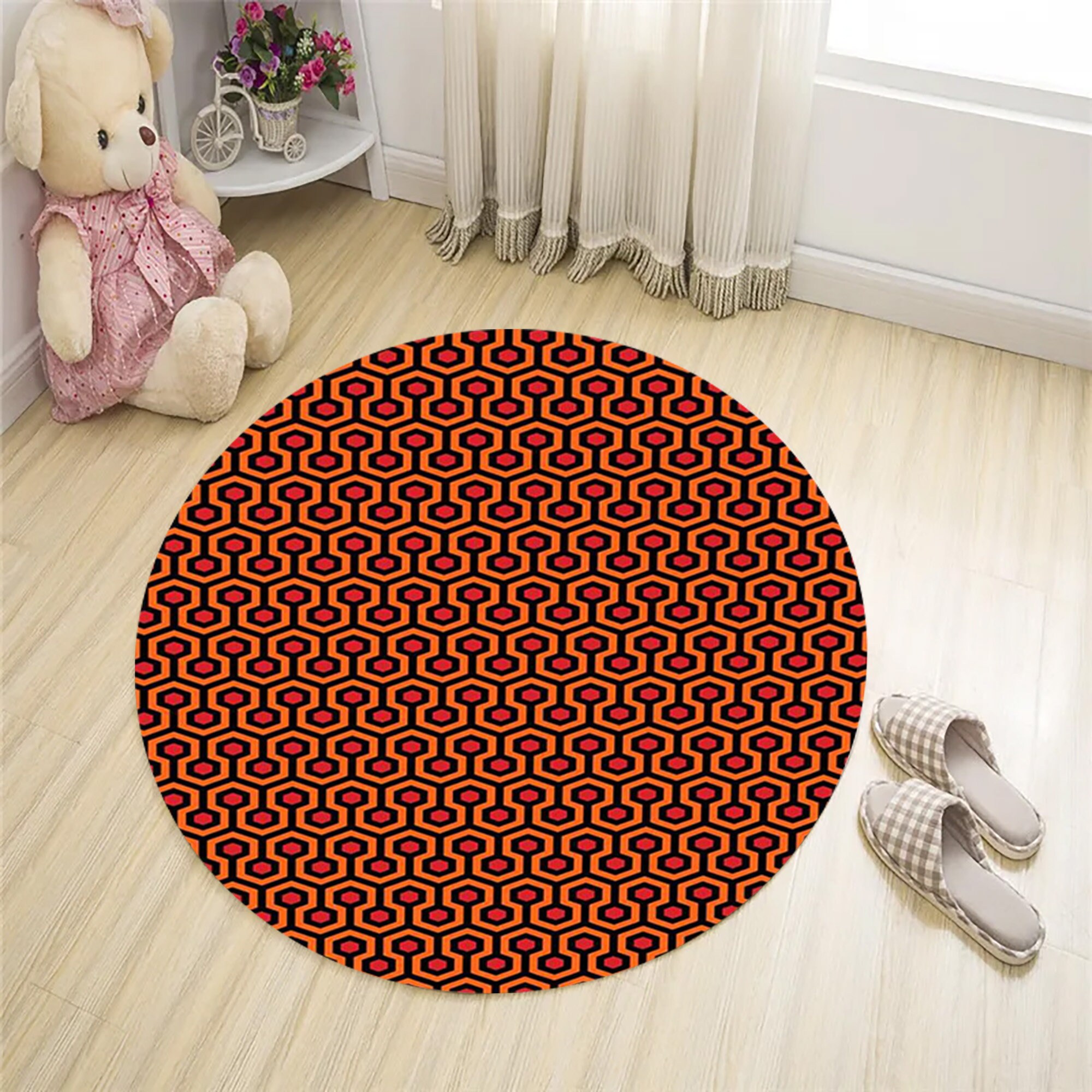 Shining Rug, Shining Round Rug, Overlook Hotel Rug, Hotel Rug, the ...