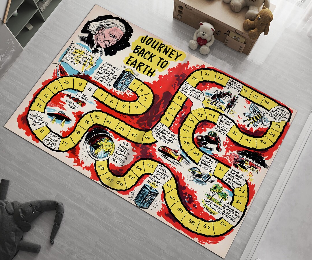 Game Themed Rug, Gaming Rug, Play Mat Rug, Rug for Fun Group Games ...