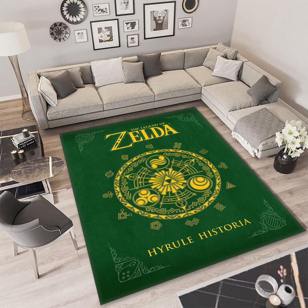 Zelda Rug, Twilight Princess Rug, Midna Rug, Princess Zelda Rug, the ...