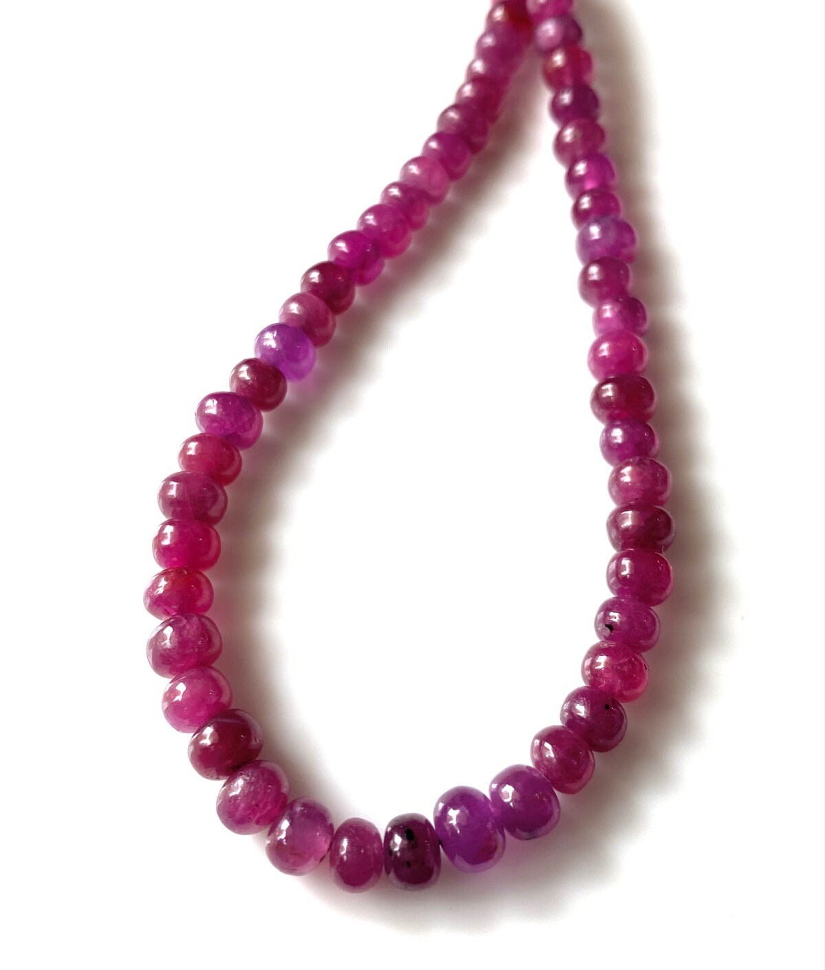 Natural Ruby Beads, Ruby Smooth Beads, Nicely Plain Ruby Beads, African ...