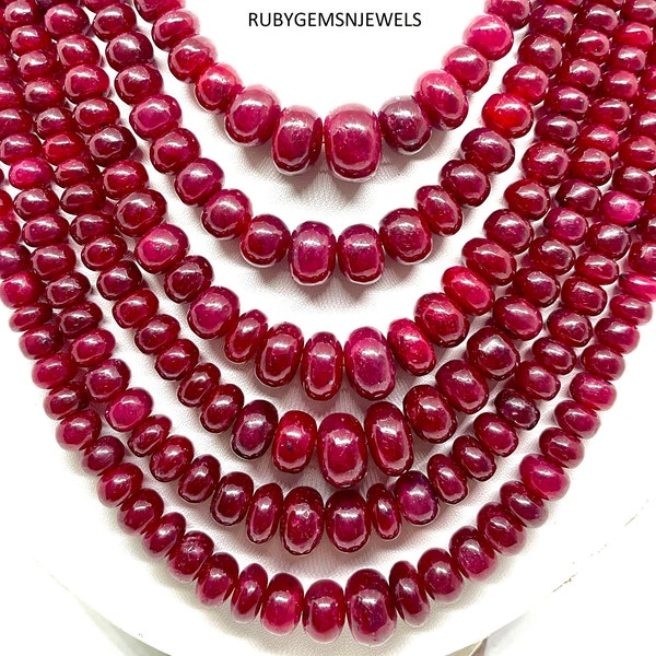 Ruby Beads - Etsy