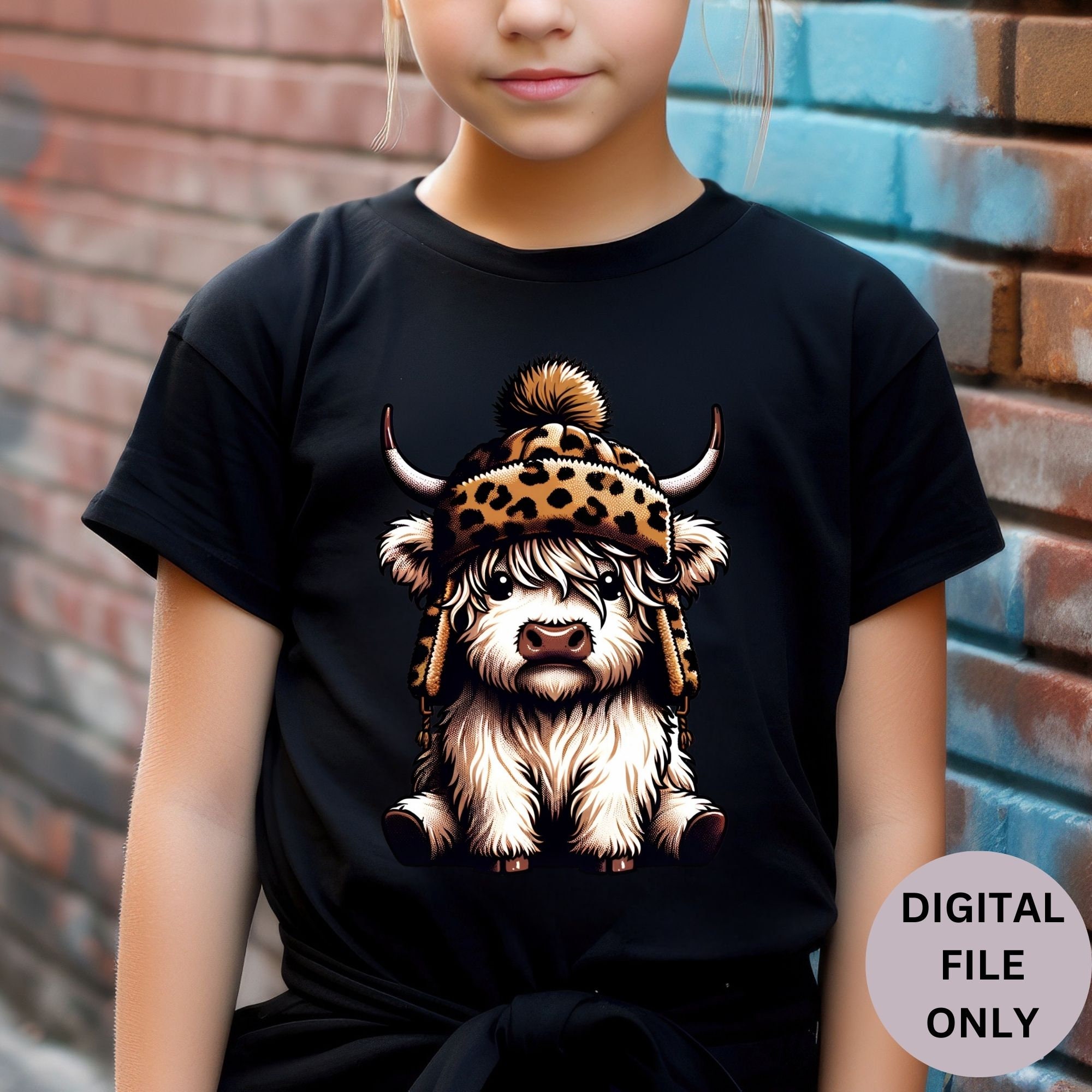 Highland Cow Png, Highland Cow Design,western Png, Cow Bundle, Highland ...