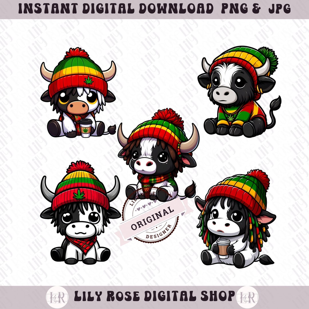 Black History Month png Highland Cow Bundle, Juneteenth Png, African ...