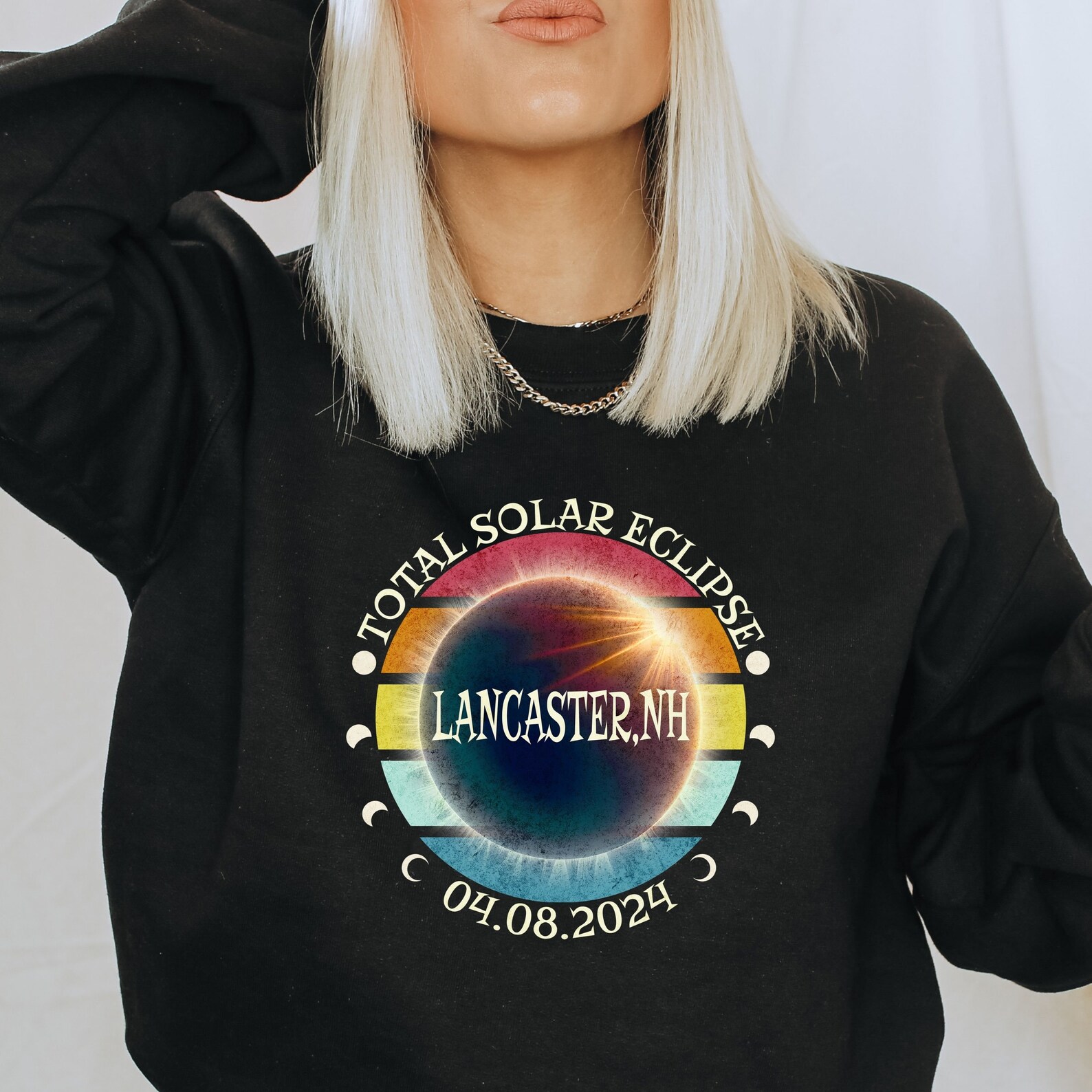 New Hampshire Total Solar Eclipse April 8th 2024 Digital Download,north ...