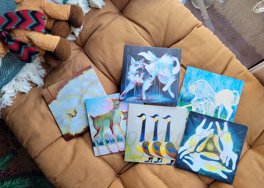 3 Mystery Misprints: Small Art Prints - Etsy