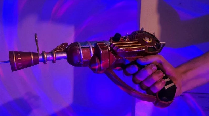 3D Printed Hand Painted Call of Duty Black Ops Zombies Raygun Replica ...