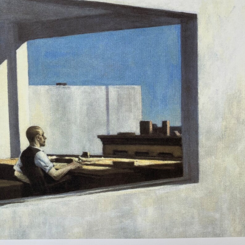 Edward Hopper Lithography Certificate Signed Top Wall Art - Etsy