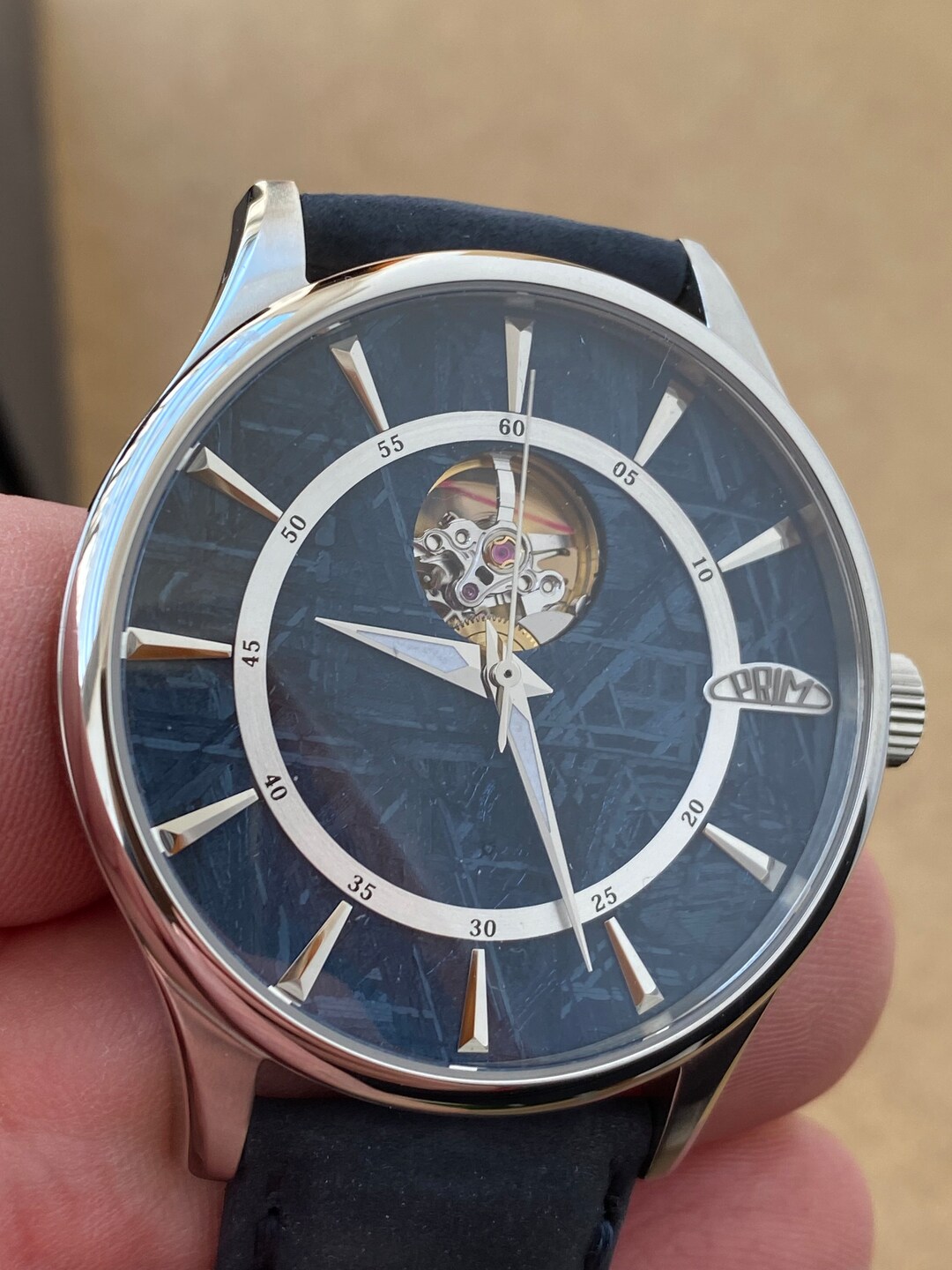 PRIM Meteorite Watch,automatic Stp-5-15,sapphire Glass,limited ...