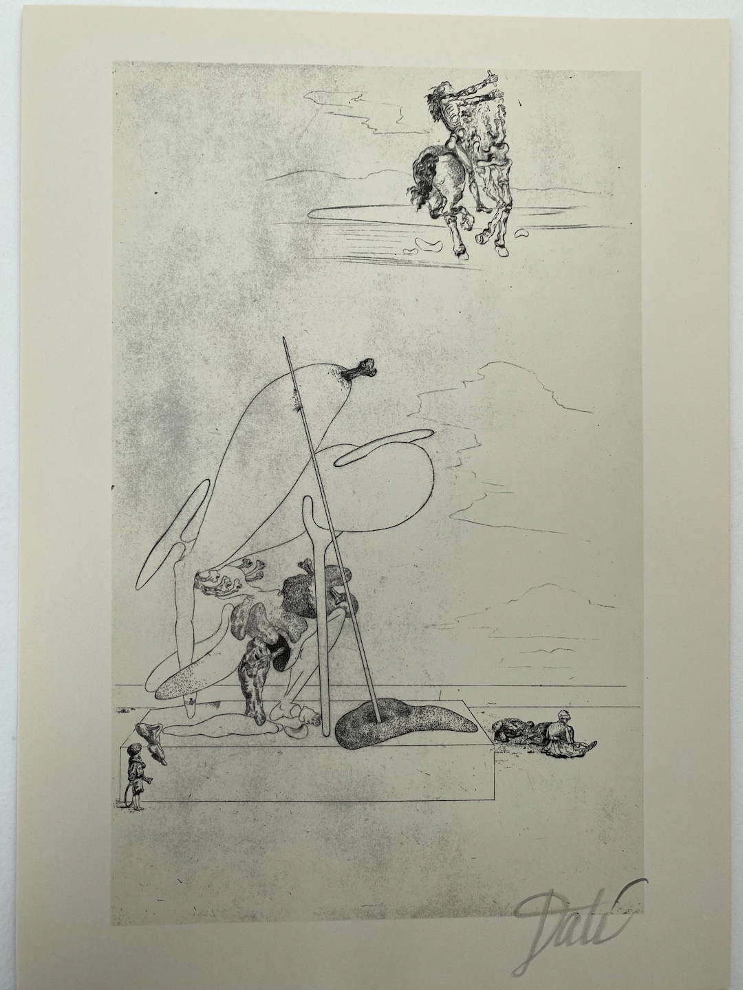 Salvador Dalí,rare,lithography to the Chants of Maldoror,sale,23x33cm ...