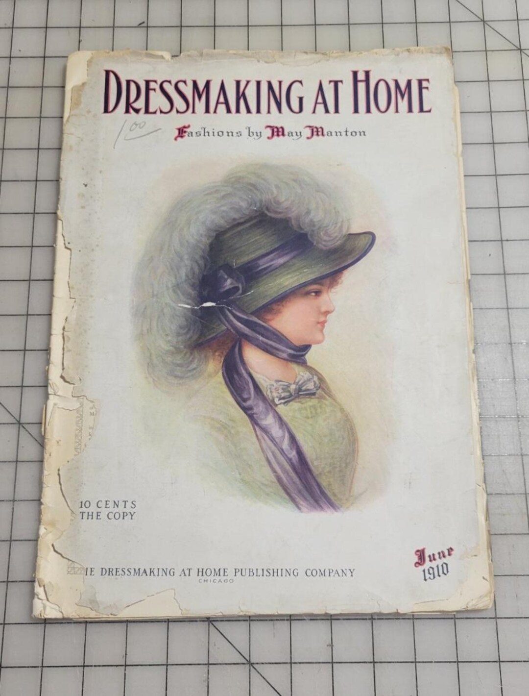 1910 May Manton Dressmaking at Home June, Fashion Mail Order Patterns ...