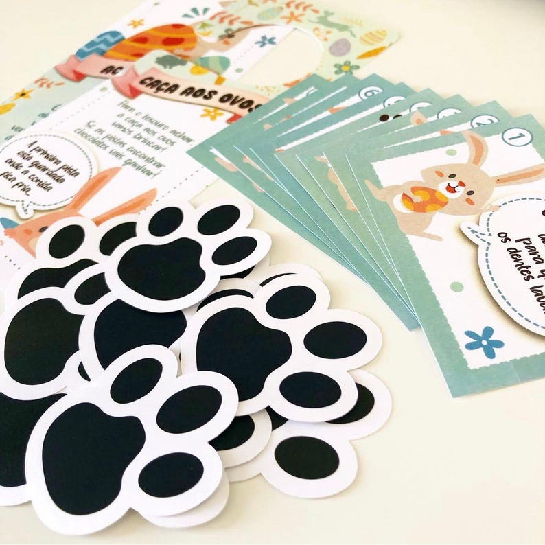 Easter Egg Hunt Game - READY TO PRINT - Pack Includes 2 Signs, 8 Clues ...