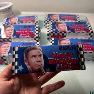 Talladega Nights: the Ballad of Ricky Bobby Custom Cake Topper Shaker ...