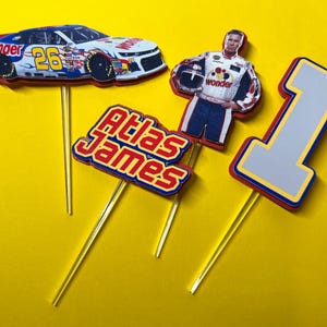 Talladega Nights: the Ballad of Ricky Bobby Custom Cake Topper Shaker ...
