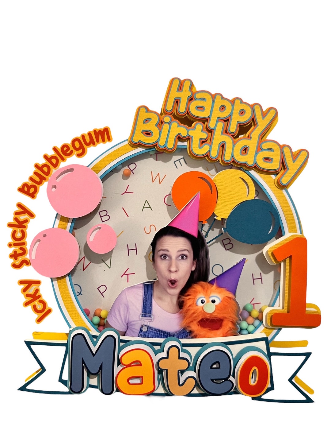 Ms. Rachel Cake Topper Party - Etsy