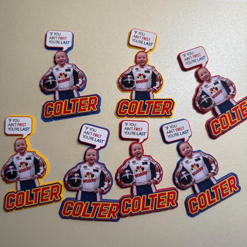 Talladega Nights: the Ballad of Ricky Bobby Custom Cake Topper Shaker ...