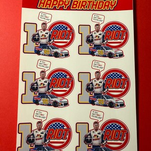 Talladega Nights: the Ballad of Ricky Bobby Custom Cake Topper Shaker ...