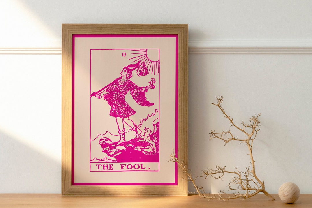 The Fool Card Printable Poster / Tarot Poster / Tarot Print / Printable ...