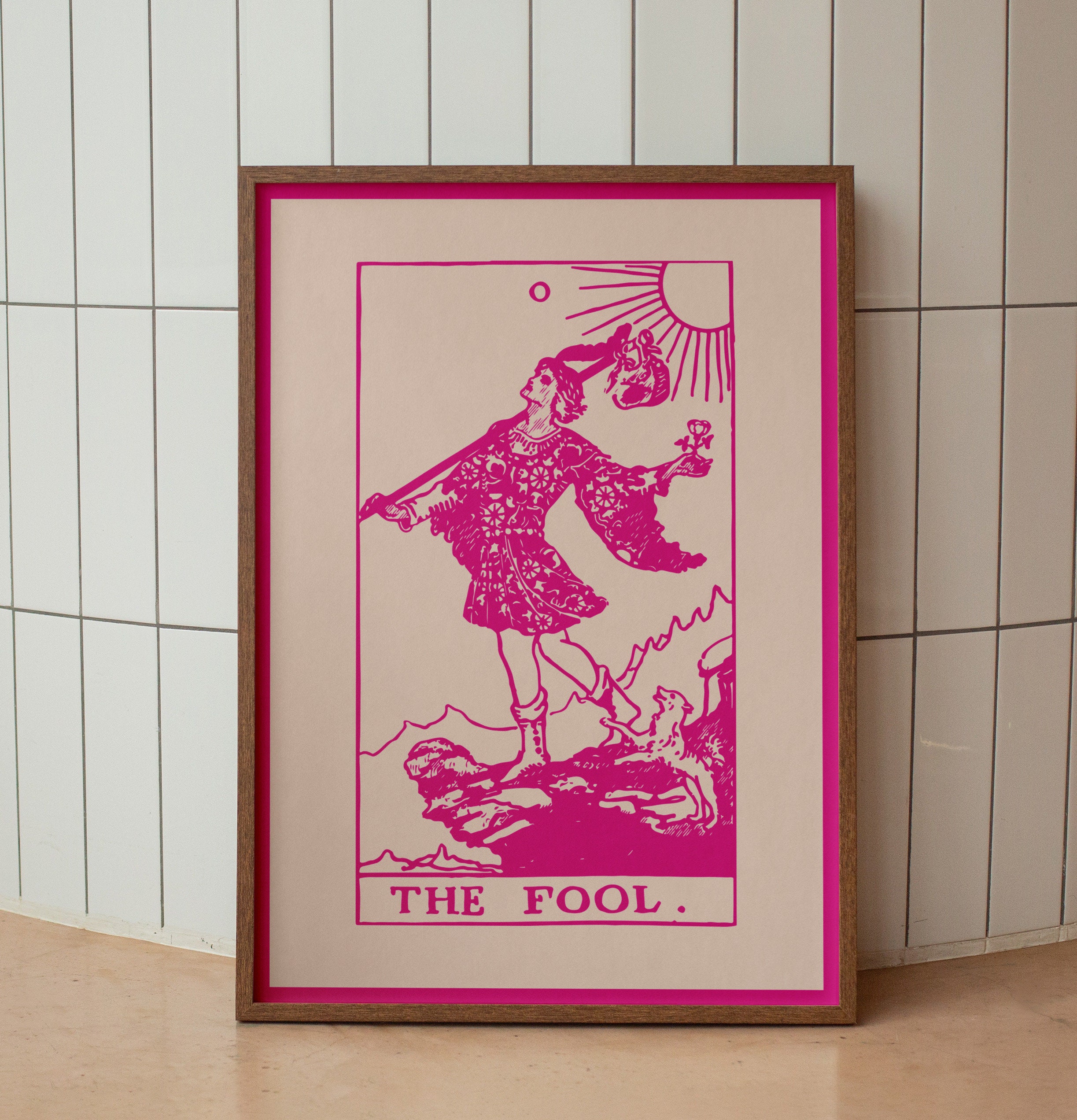 The Fool Card Printable Poster / Tarot Poster / Tarot Print / Printable ...