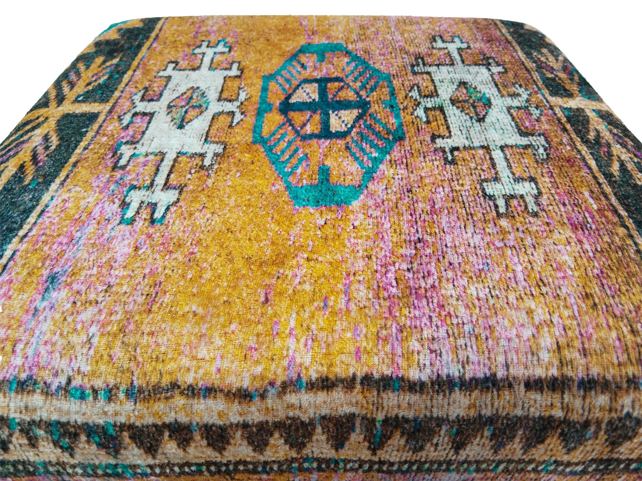 Footstool Bench, Wood Work Bench, Bohemian Bench, Piano Bench ...