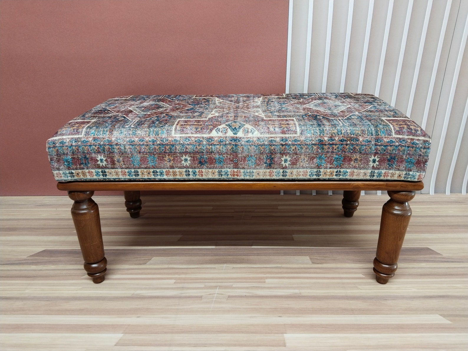 Primitive Bench, Hallway Bench, Accent Bench, Upholstered Bench ...