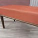 Burnt Orange Bench, Upholstered Bench, Picnic Table Bench, Fireside ...