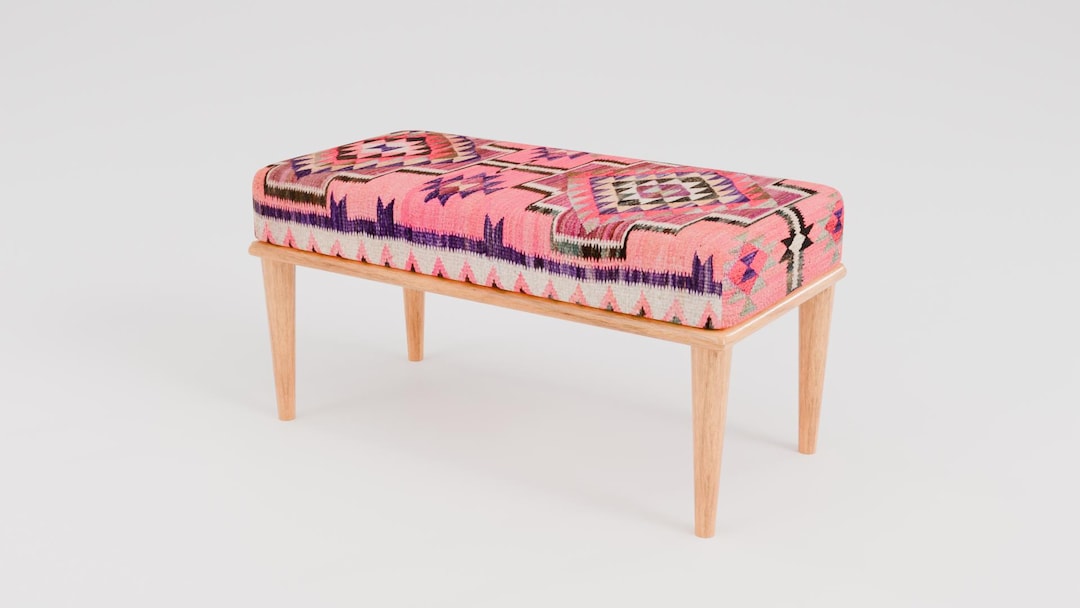 Wood Work Bench, Pink Bench, Piano Bench, Sitting Bench, Dining Bench ...